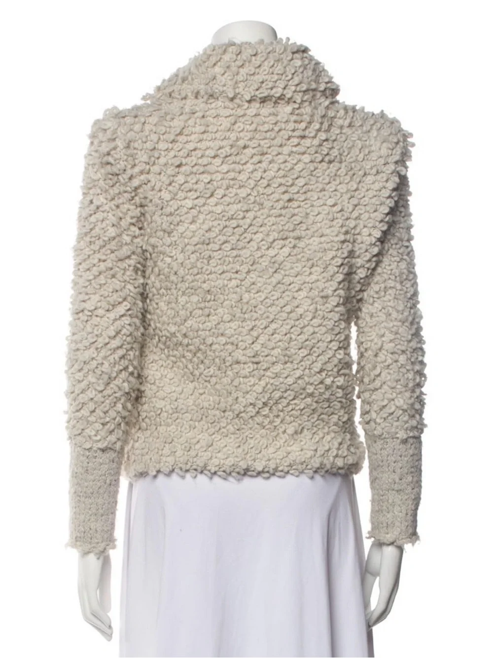 IRO | Jackets & Coats | Iro Caty Cream Boucl Wool Blend Jacket S | Poshmark